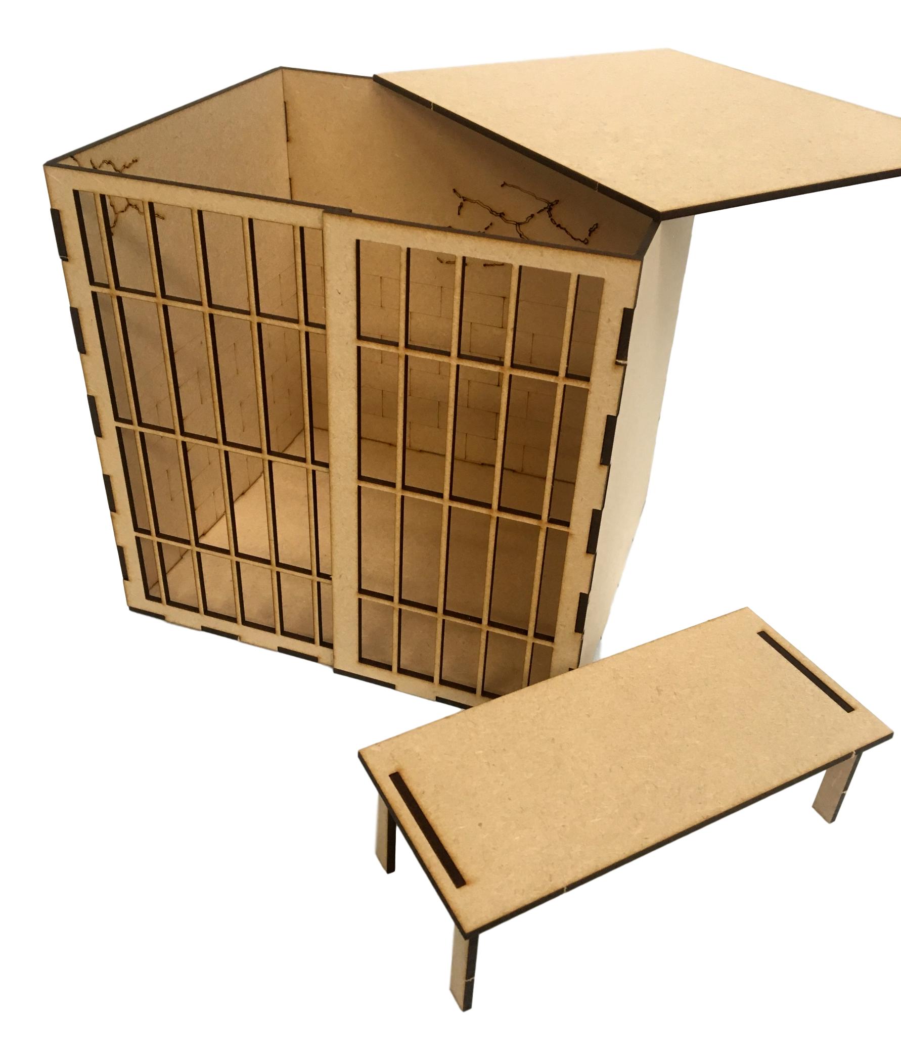 Jail/Prison Cell 5″/6″/7″ Action Figure Diorama Kit Background Scenery ...