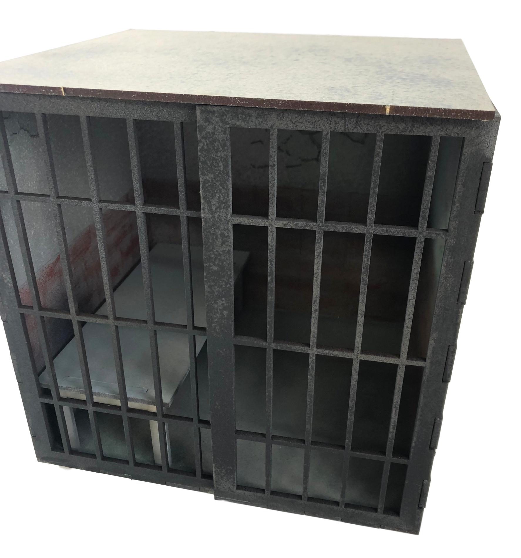 Jail/Prison Cell 5″/6″/7″ Action Figure Diorama Kit Background Scenery ...